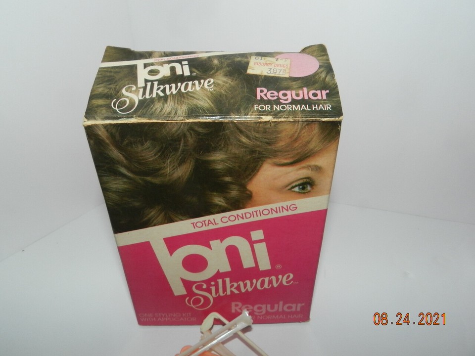 VTG 1970s 80s 2 Toni Silkwave Perm Box Only & Curler Rods Permanent ...