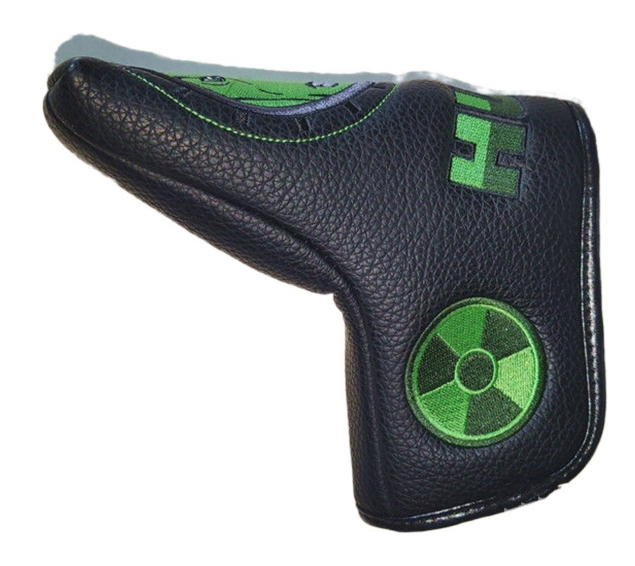 Golf Putter Blade Mallet Head Cover Green Hulk Monster Classic Muscles ...