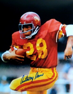 Anthony Davis Signed Autographed 11X14 Photo USC Legend Red Jersey Running w/COA | eBay