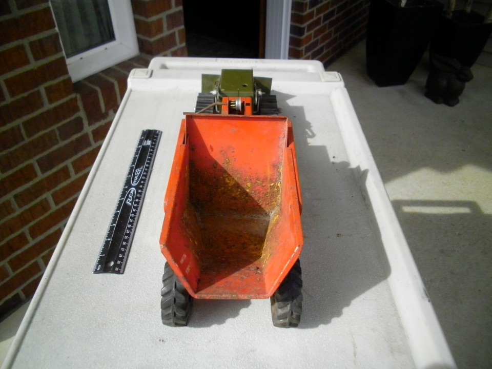 Vintage 1950's Pressed Steel Toy Custom Nylint Tournarocker & Structo ...