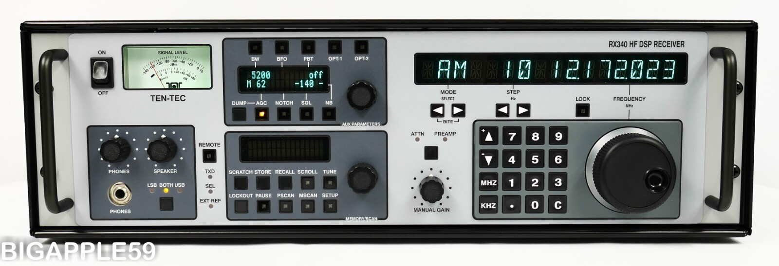 Ten-Tec RX-340 DSP Radio Receiver Shortwave AM SSB CW ***PRISTINE ...