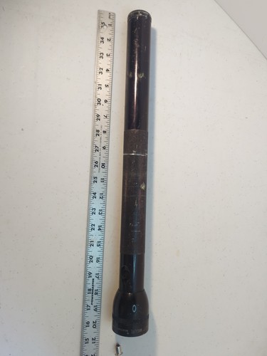MAG-LITE 20" Heavy Duty Black 4 D-Cell Flashlight MAG Instrument Parts ...
