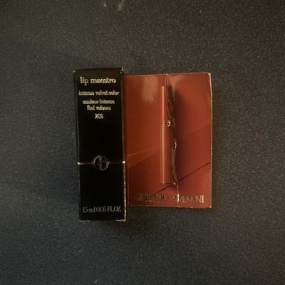 GIORGIO ARMANI Lip Maestro 206 In Cedar Intense Velvet 1.5ml Purse ...