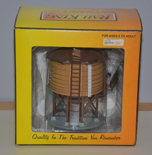 MTH RailKing 30-11028 O Scale Operating Water Tower w/ Box | eBay