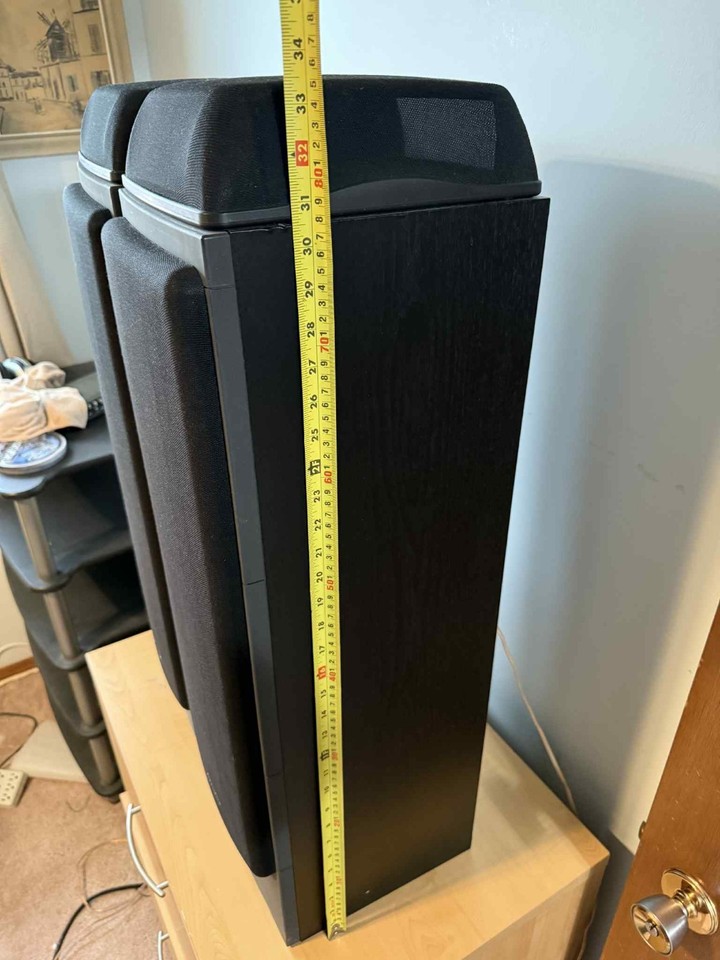 Optimus PRO LX-10 Tower Speakers | Linaeum Dipole Ribbon Tweeter ...