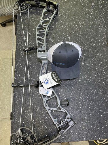 New Elite Kairos RH 70lb compound bow Grey Riser W/black Limbs | eBay