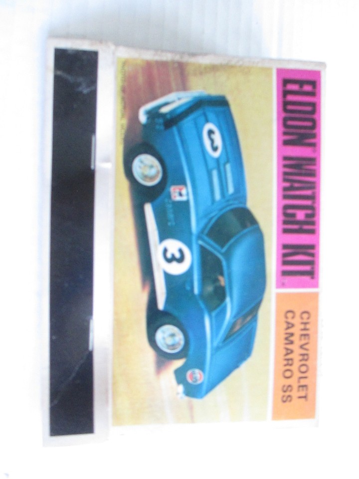 1968 VERY RARE Vintage ELDON MATCH KIT Chevrolet Camaro SS 1/87 NOS ORANGE C99 | eBay