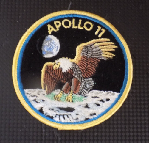 Apollo 11 XI Crew Patch c1969 Vintage NASA Cloth backing Original | eBay
