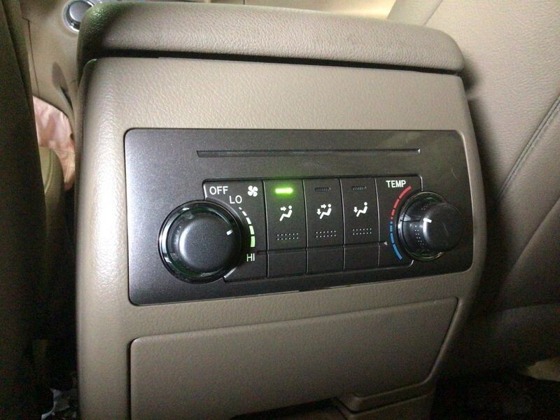 2011-2013 Toyota Highlander Rear AC Heater Climate Temperature Control ...