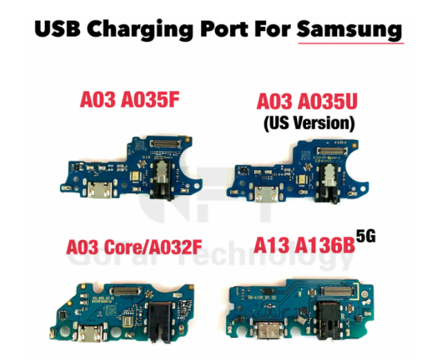 For Samsung A03 A035F A035U A03 Core A032F A13 5G A136B USB Port ...