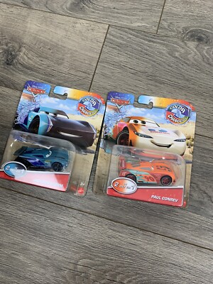 lot of 2 color changers Disney Cars jackson storm paul conrev | eBay
