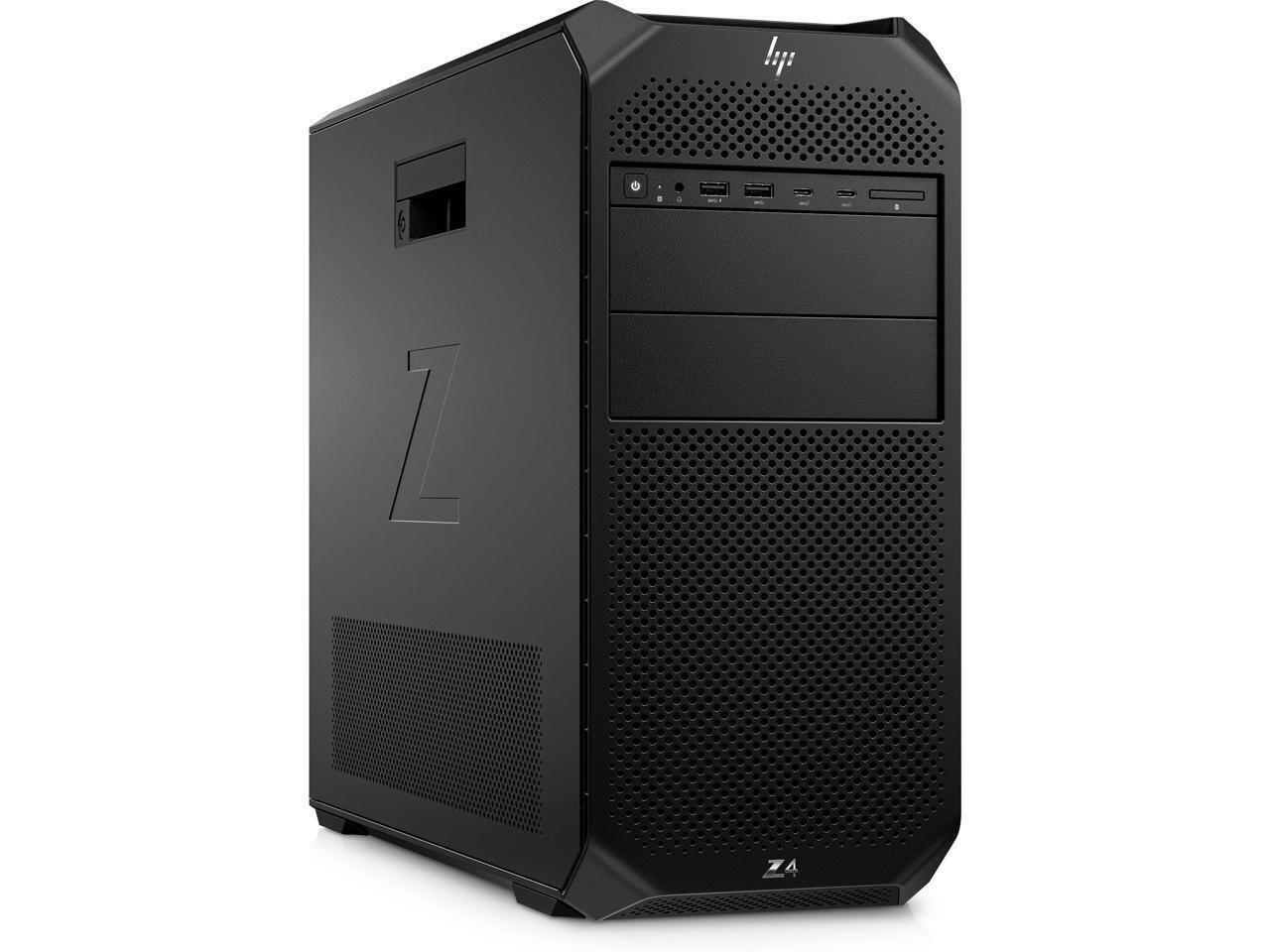 HP Z4 G5 (512GB SSD, Intel Xeon W, 4.60 GHz, 32GB) Tower PC - Black ...