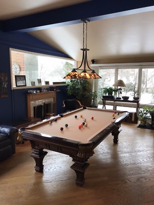Renaissance Custom Original pool table by Charles A. Porter | eBay
