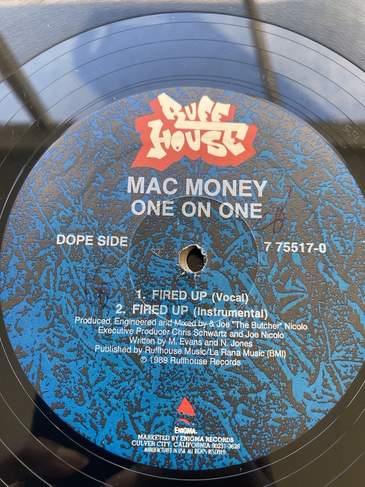 Mac Money "One on One" Vinyl Record "12" inches | eBay