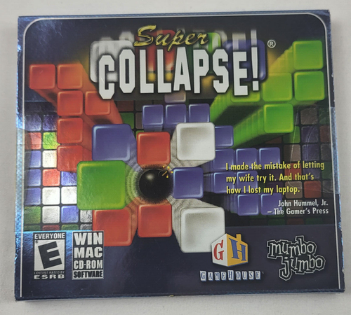 Super Collapse PC Video Game by Mumbo Jumbo Windows Mac Brand New ...