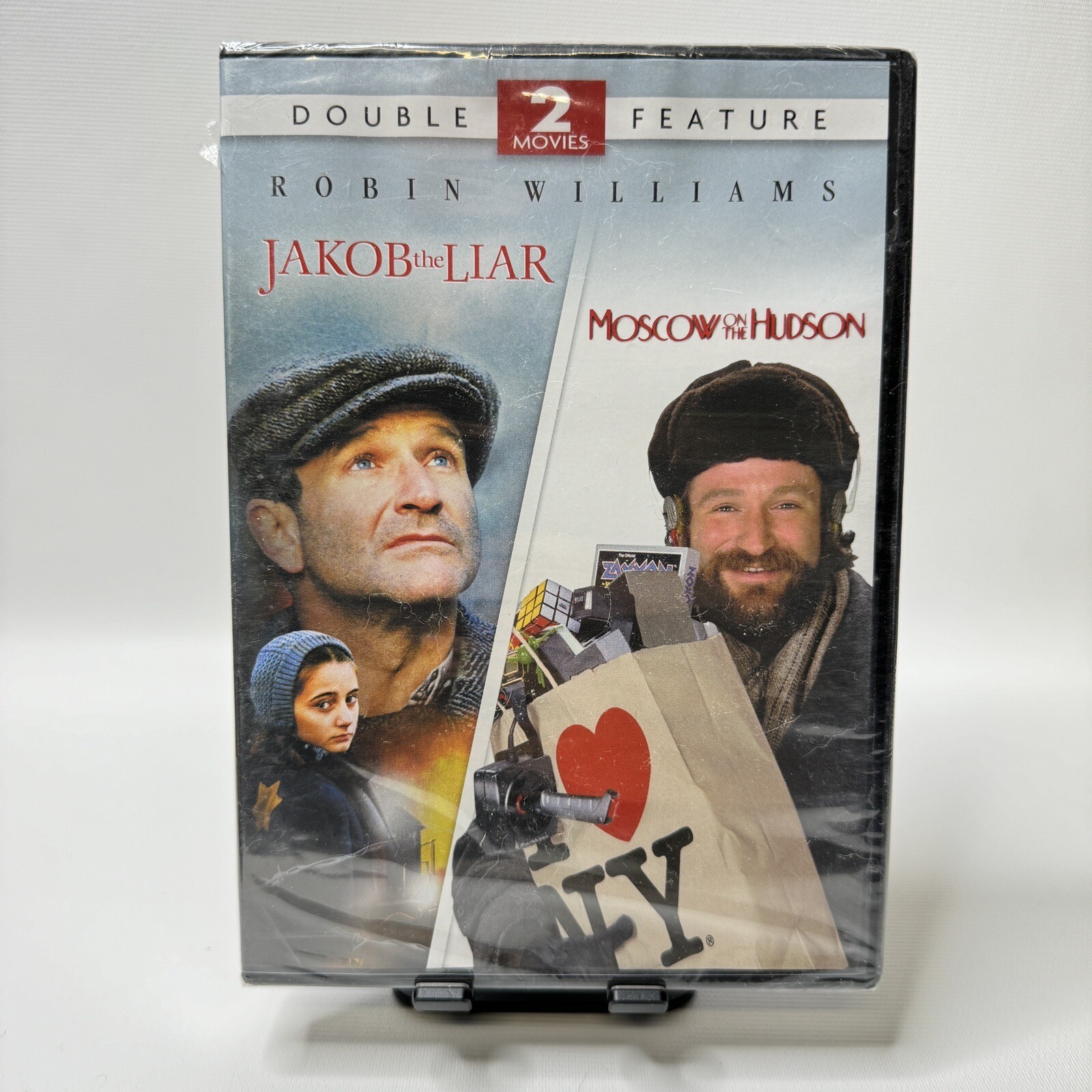 2 DVD Movies Robin Williams Jakob The Liar & Moscow on Hudson Double ...