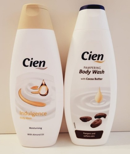 Cien Pampering Body Wash Gift Set, Cocoa Butter & Almond Oil, Freshness ...