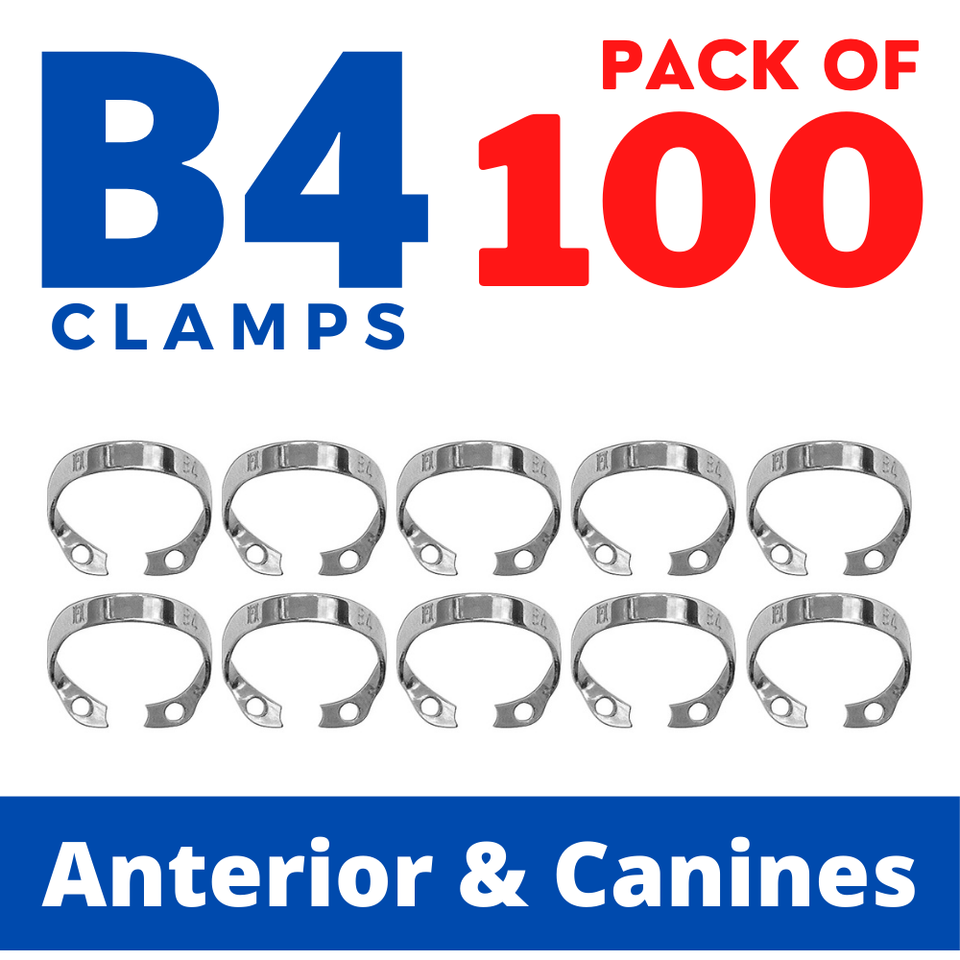 Rubber Dam Clamps #B4 Brinker Endodontic Dental Clamp Surgical ...