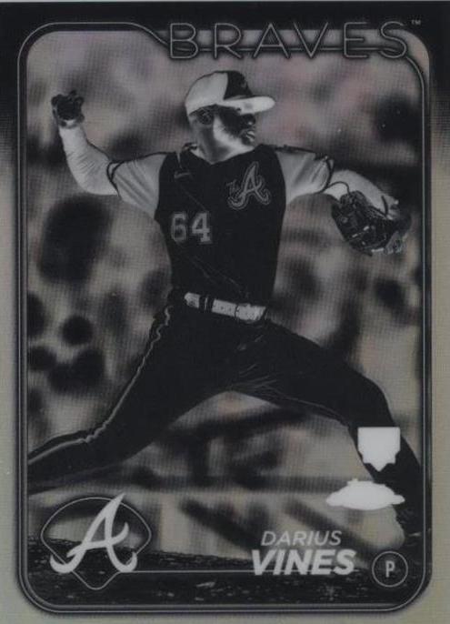 2024 Topps Chrome - Darius Vines #197 Negative Refractor (RC) for sale ...