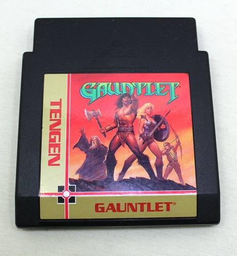 Gauntlet Nintendo NES Gauntlet Black Tengen Game Cartridge Only | eBay