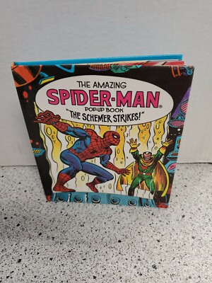 MARVEL THE AMAZING SPIDERMAN POP-UP BOOK THE SCHEMER STRIKES | eBay