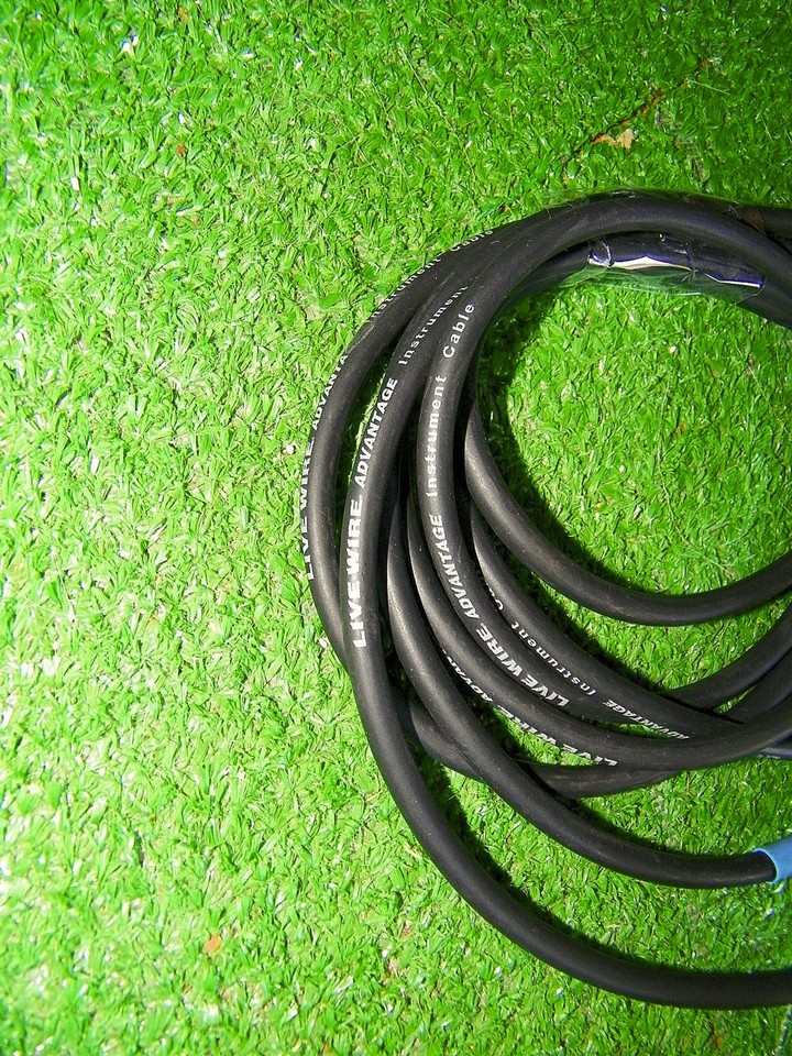 Live Wire Advantage Instrument Cable Straight To Right 10 feet - SHIPS ...