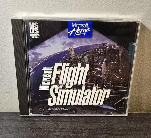 Microsoft Flight Simulator 5.1 MS-DOS CD-ROM 1983-1995 With Manual | eBay