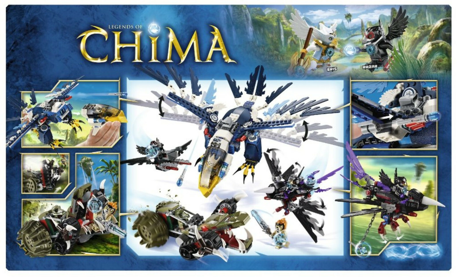 LEGO LEGENDS OF CHIMA: Super Pack 3-in-1 (66450) for sale online | eBay