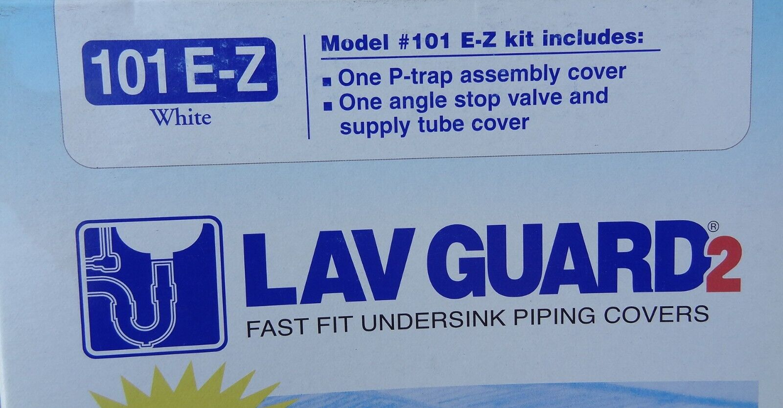 Truebro 101 E-Z Professional Undersink Pipe Covers Angle Stop Valve P ...