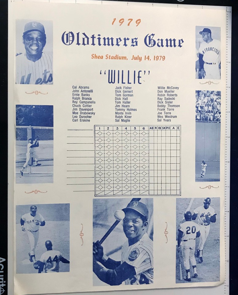Vintage 1979 New York Mets 1969 Miracle Mets Old Timers Day Baseball ...