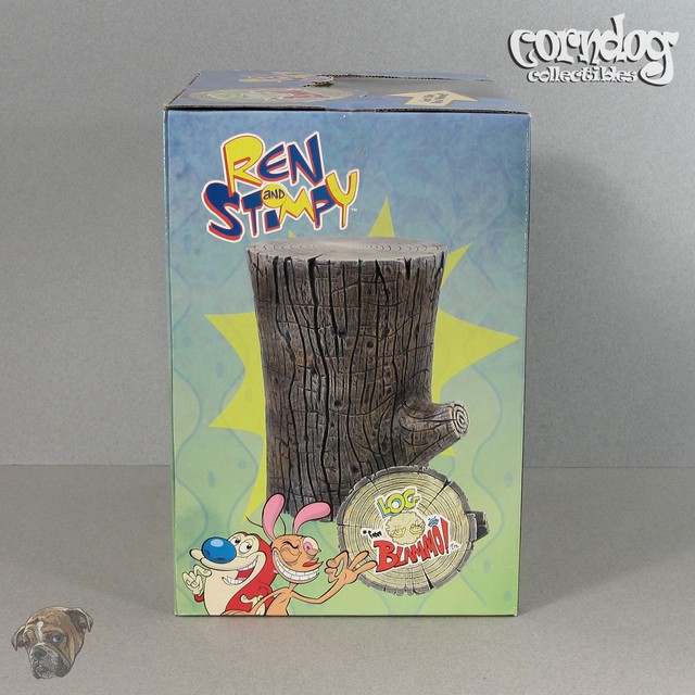 Ren and Stimpy Mega Log Blammo Palisades RARE Spumco Nickelodeon 3 Day ...