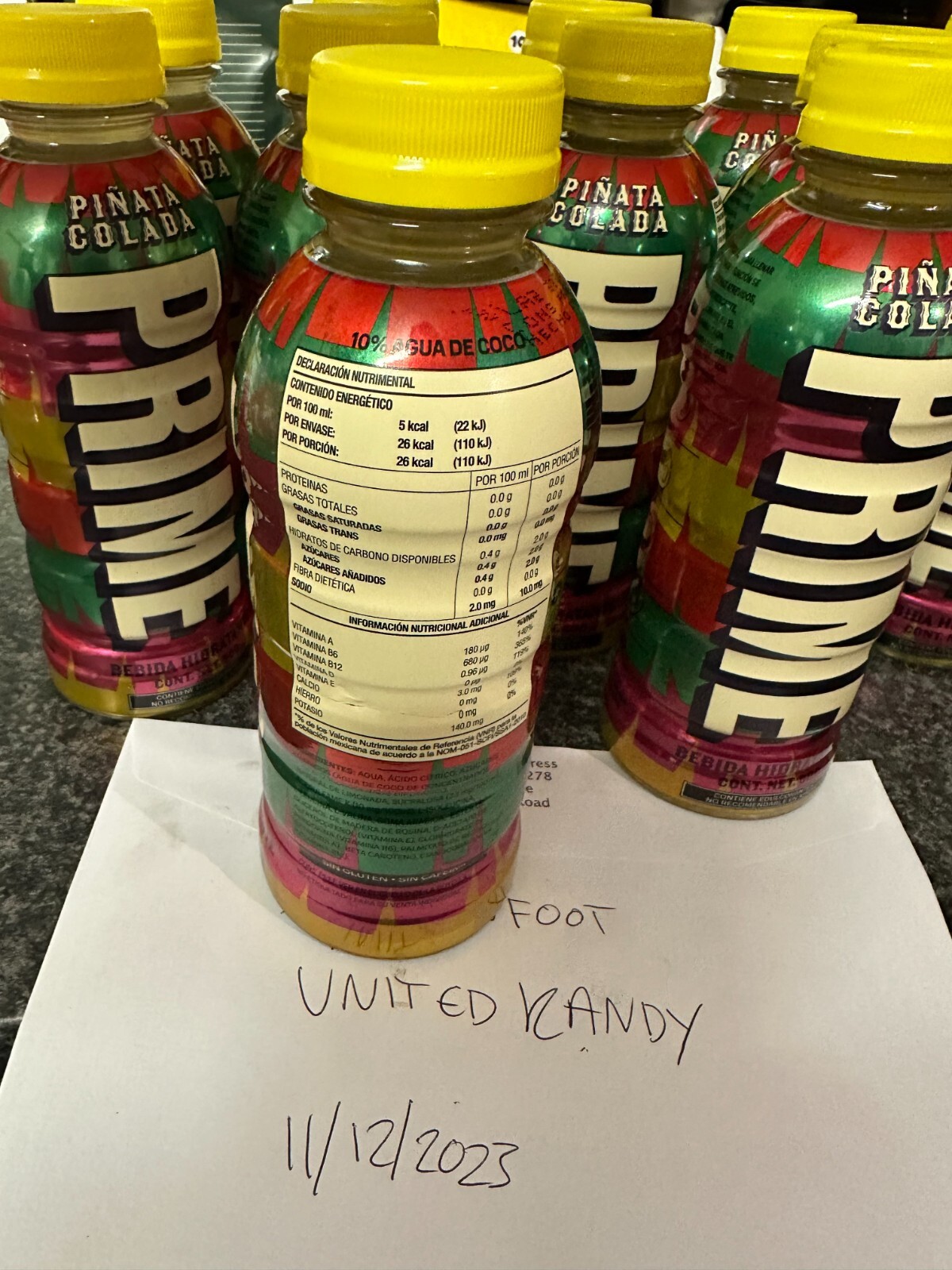 Prime Hydration Piñata Colada Drink - 500ml Extremely Limited Edition ...