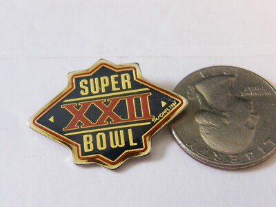 NFL FOOTBALL SUPER BOWL XXII LOGO PIN | eBay