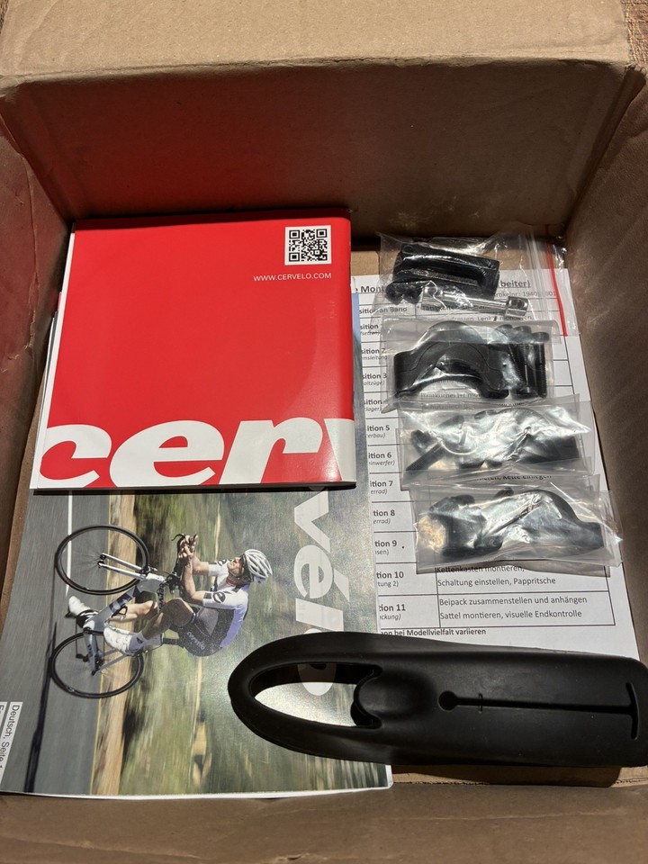 Cervelo P Series TT Triathlon Carbon Disc Bike Scribe Ultegra Zipp ...