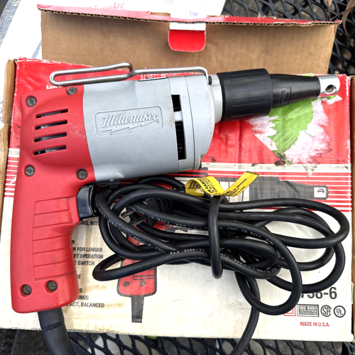 Milwaukee Heavy Duty Drywall Screw Gun Shooter Sheet Rock Variable ...