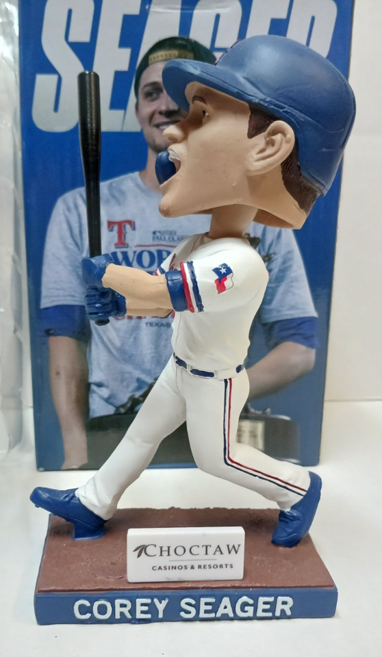 Texas Rangers Corey Seager World Series MVP Bobblehead 4/24/2024 | eBay