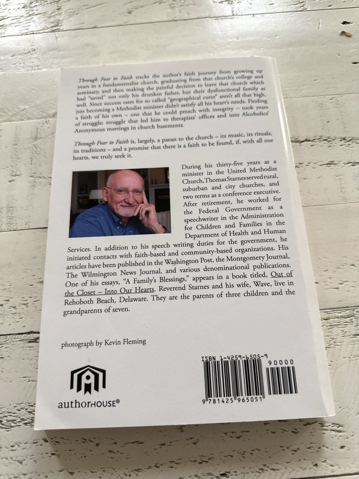 Through Fear to Faith Signed Thomas Cowan Starnes 2006 Spiritual ...