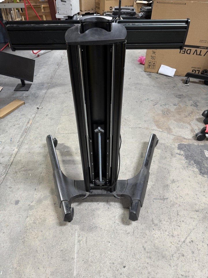 Chief LPAUB Large Fusion Manual Height Adjustable Mobile AV Cart | eBay