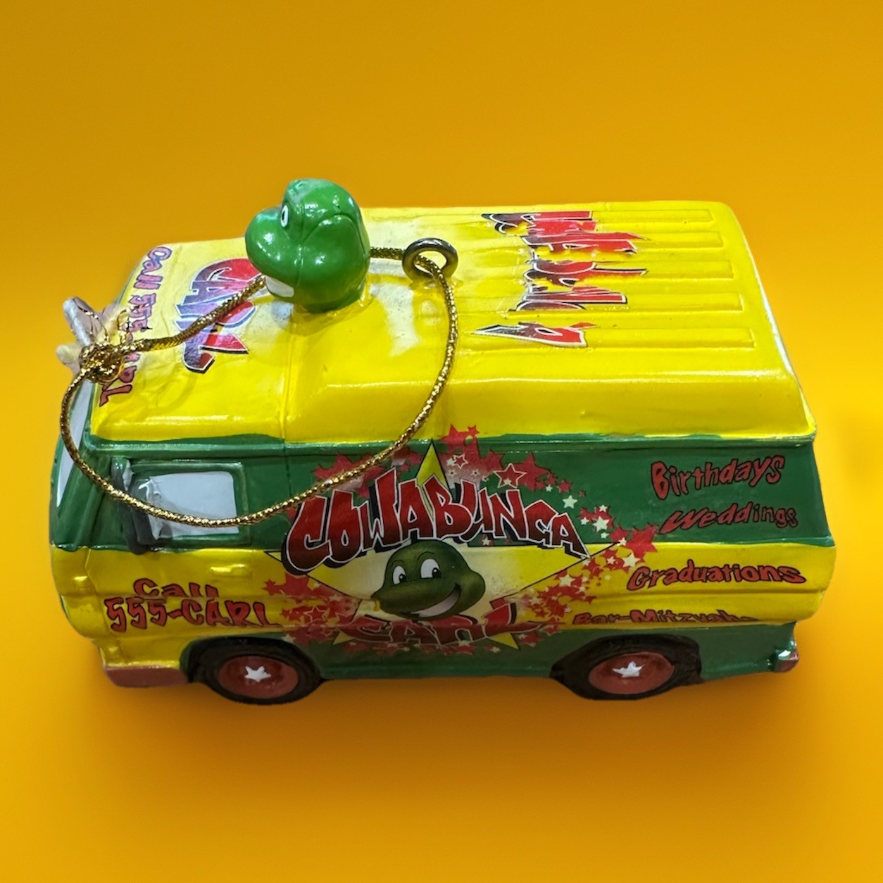 Teenage Mutant Ninja Turtles Cowabunga Carl Christmas Ornament 2009 ...