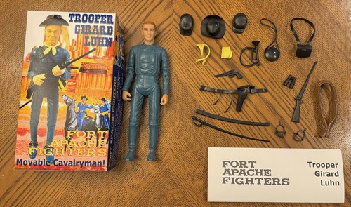 Marx Johnny West Fort Apache Fighters Marxman CXR Cavalry Trooper ...