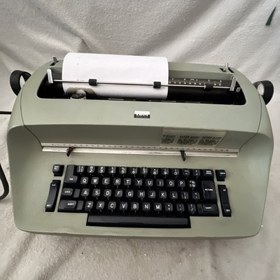 Green GOLF BALL Vintage IBM Selectric Typewriter Model Authenticated ...