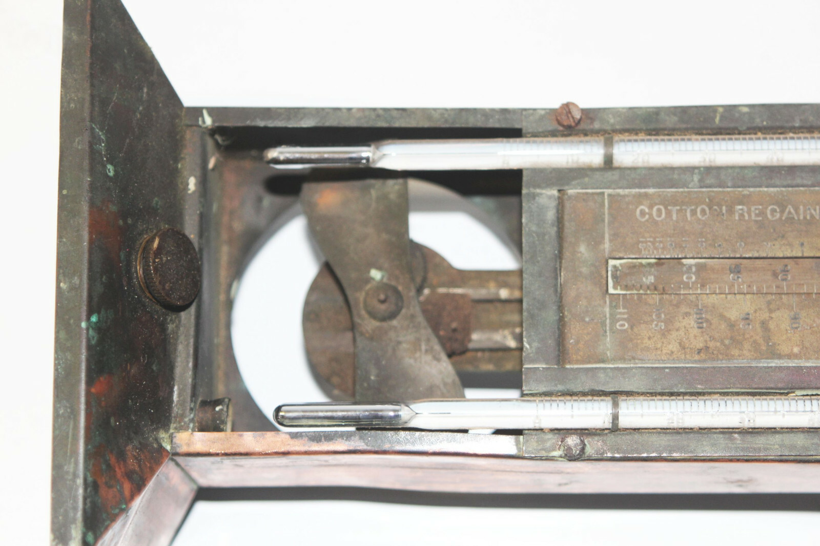 Antique Vintage American Moistening Co - Brass Humidifer Relative ...