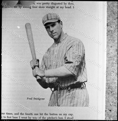 Fred Snodgrass Medium Frame Negative - Jim Rowe Archive E544 | eBay