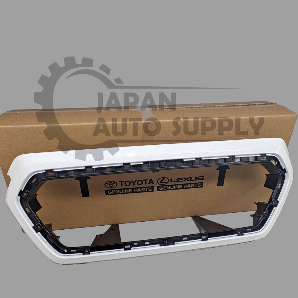 GENUINE TOYOTA 18-23 TACOMA TRD WHITE 040 OUTER GRILLE SURROUND 53101 ...