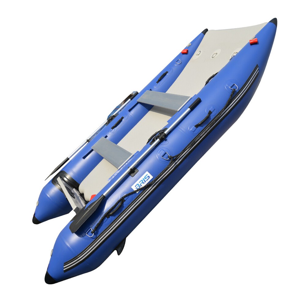 BRIS 11 ft Inflatable Catamaran Inflatable Boat Dinghy Mini Cat Boat ...