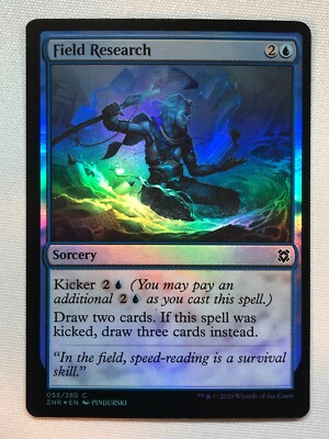 MTG Zendikar Rising Field Research 58 Foil NM/M | eBay