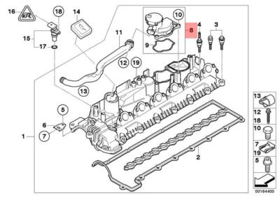 Genuine BMW Breather X3 X5 X6 E60 E61 E63 E64 E70 E71 E83 E90 11127809512 | eBay