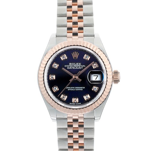 ROLEX Datejust28 279171G Aubergine Dial Jubilee | eBay