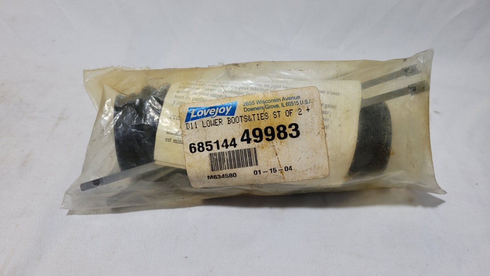 Lovejoy D11 U Joint Boot Pk2 for sale online | eBay