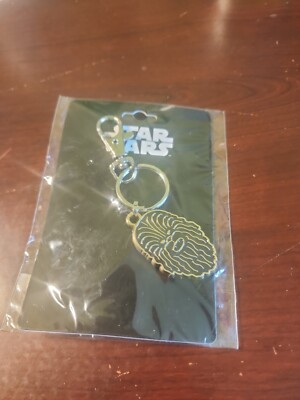 Star Wars Chewbacca Chewy 3-D Metal Key Chain Key Ring New Sealed | eBay